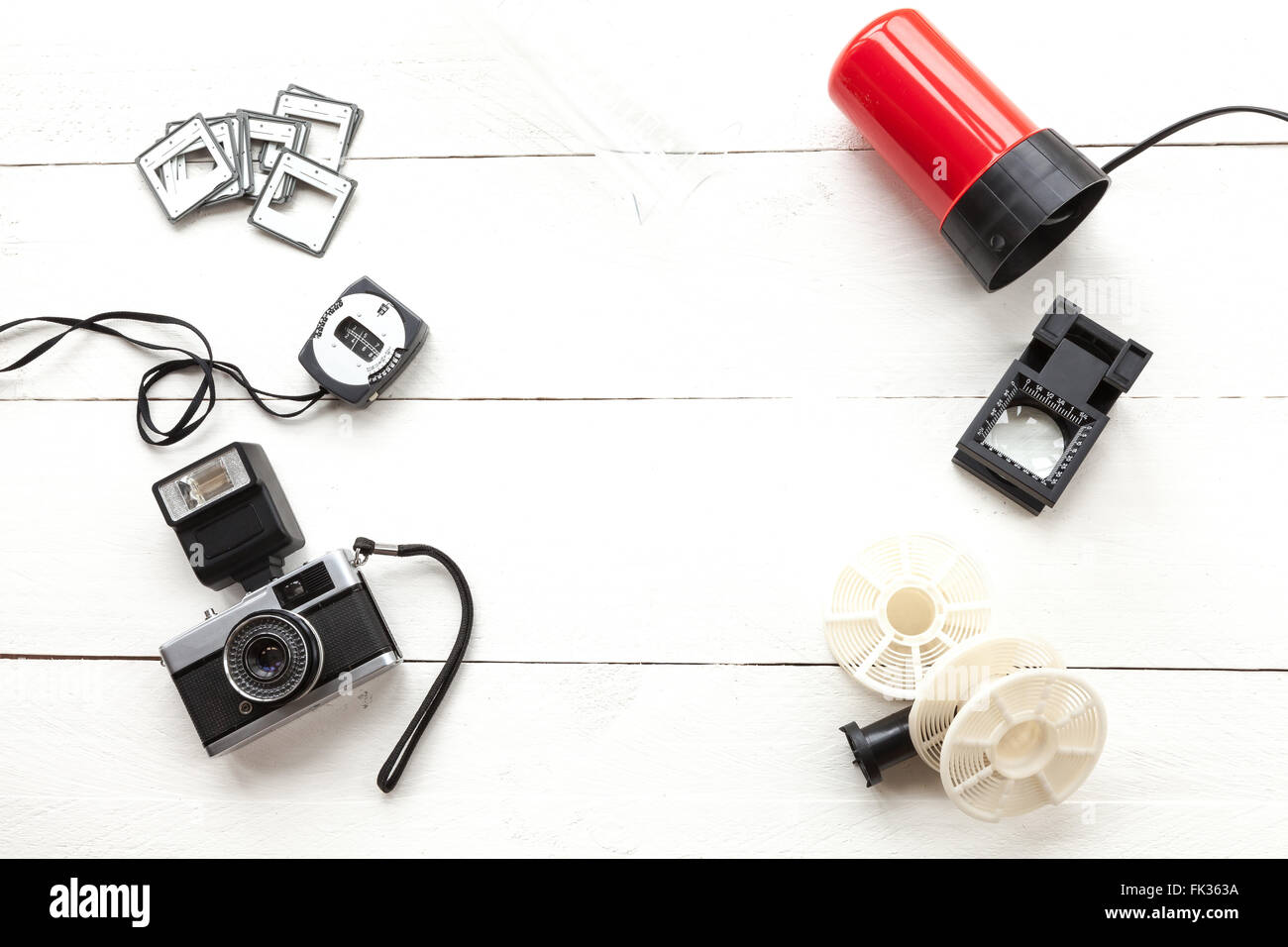 Knolling camera hi-res stock photography and images - Alamy