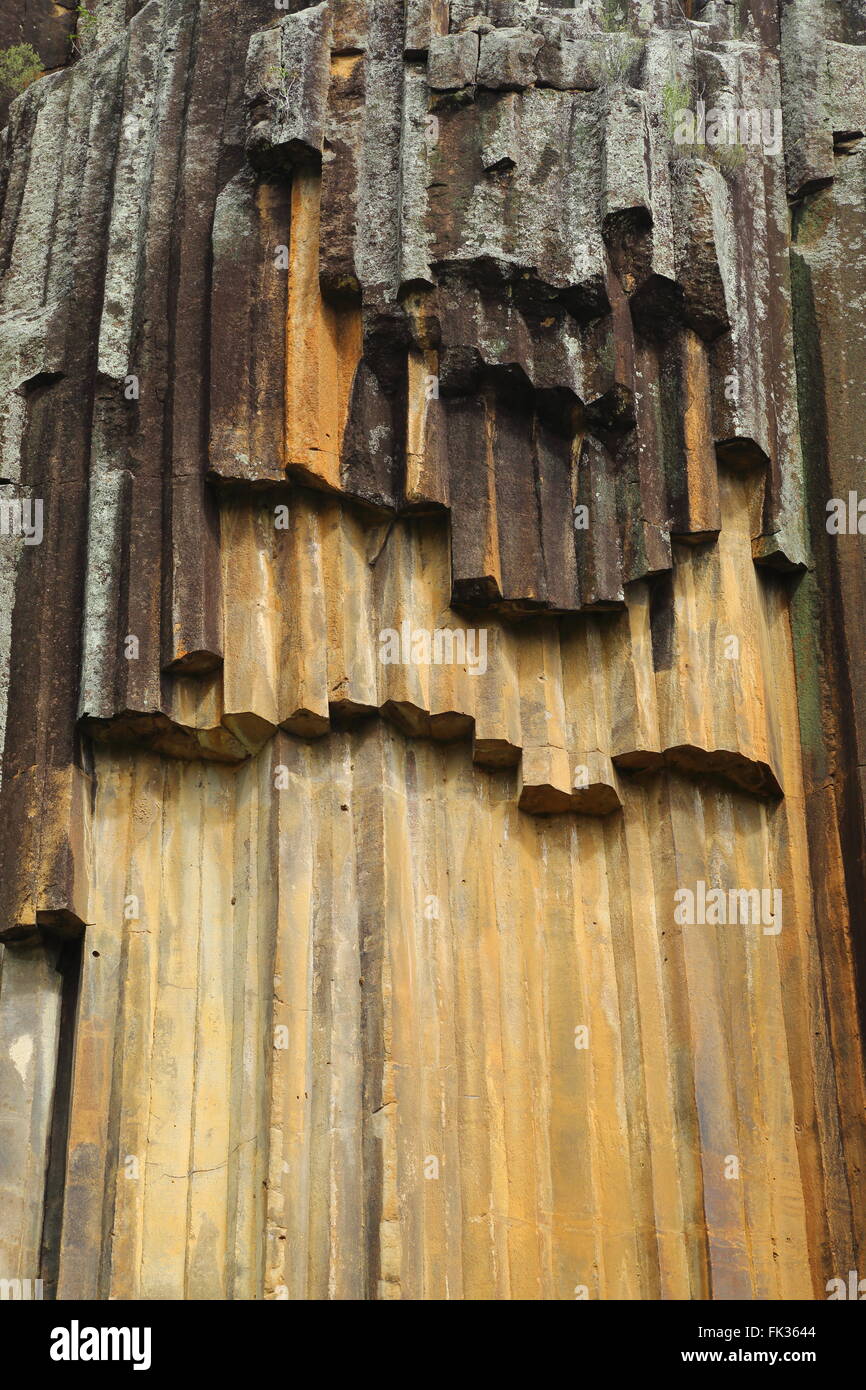 "Sawn Rocks" in Kaputar National Park near Narrabri, NSW, Australia ...