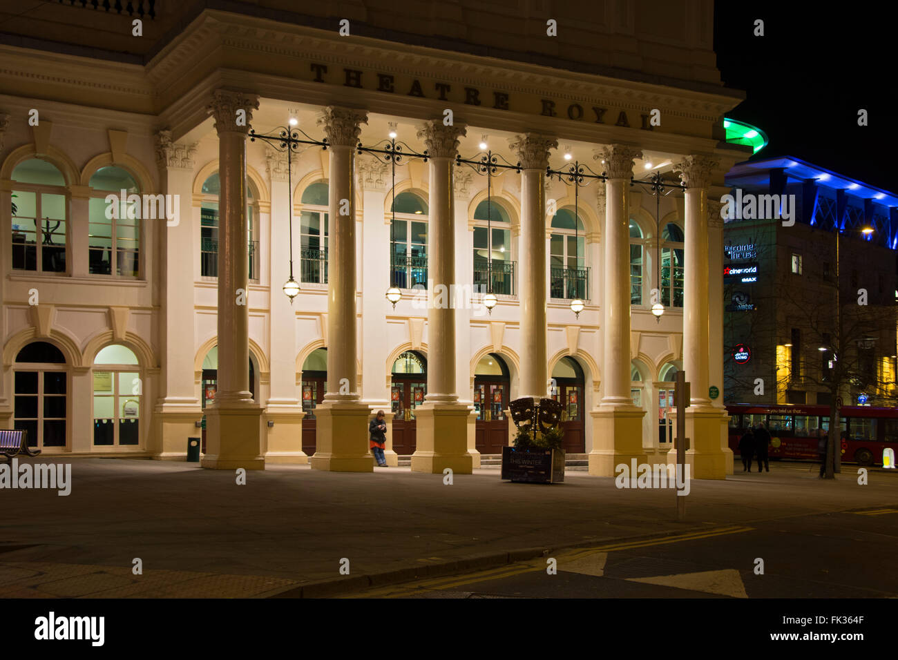 Nottingham at night hi-res stock photography and images - Alamy