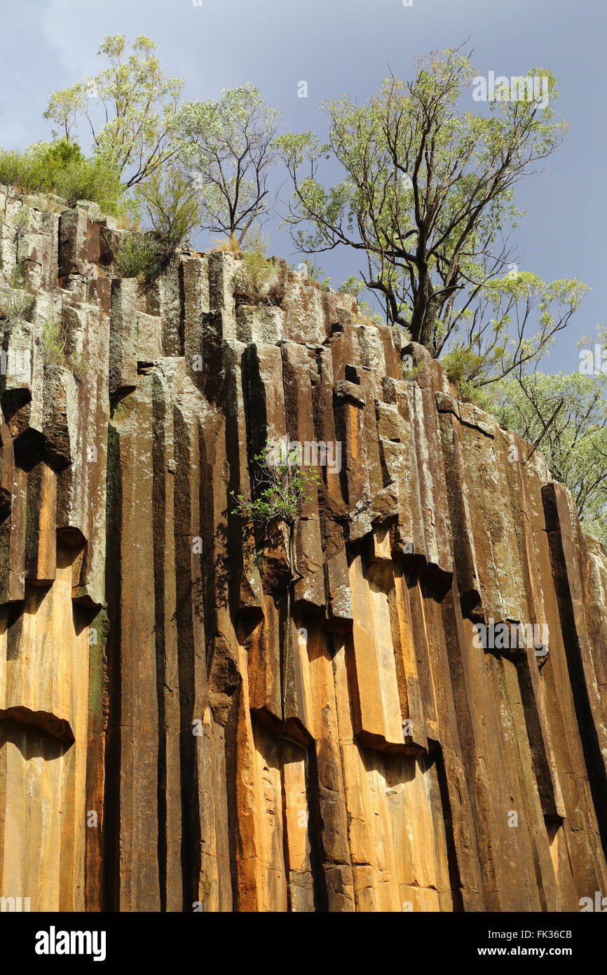 "Sawn Rocks" in Kaputar National Park near Narrabri, NSW, Australia ...