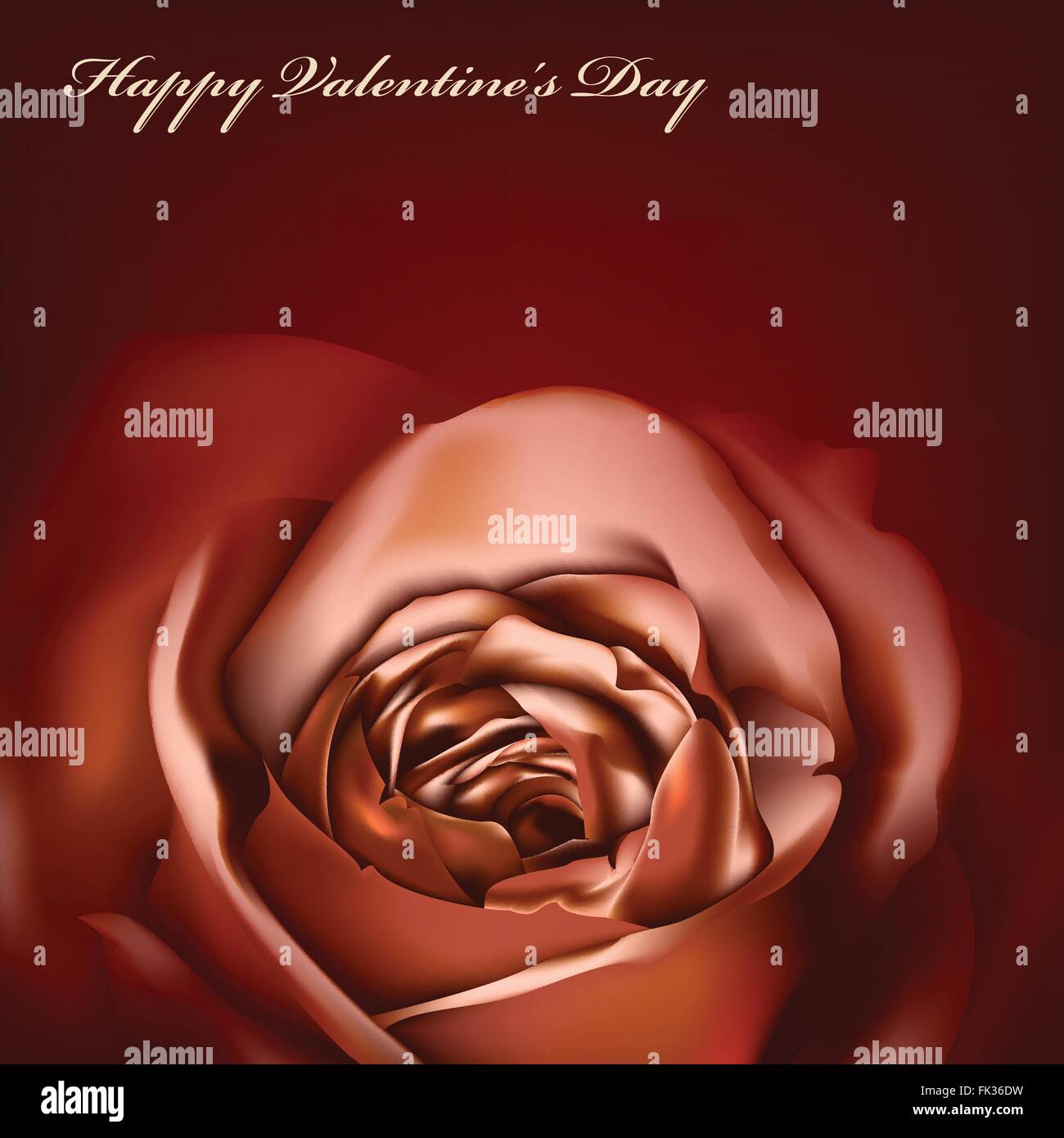 Golden rose greeting card, vector Stock Vector Image & Art - Alamy