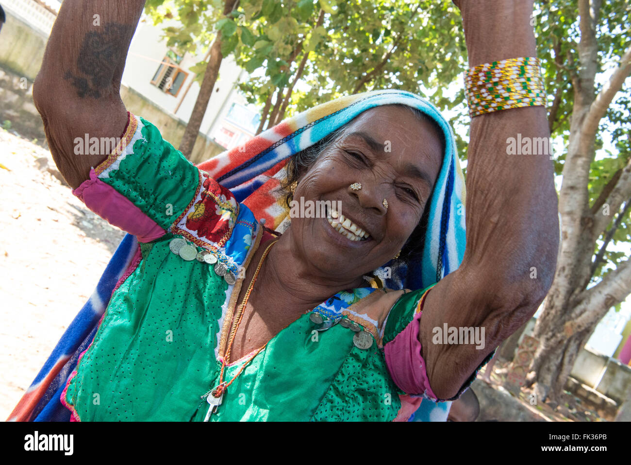 Lambadi tribe hi-res stock photography and images - Alamy