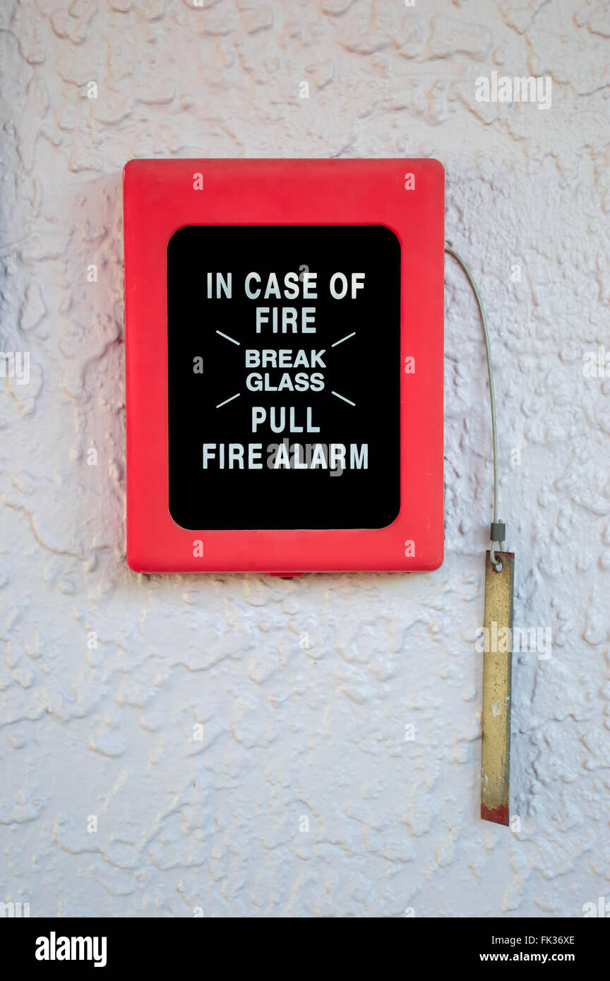 Fire warning system hi-res stock photography and images - Alamy