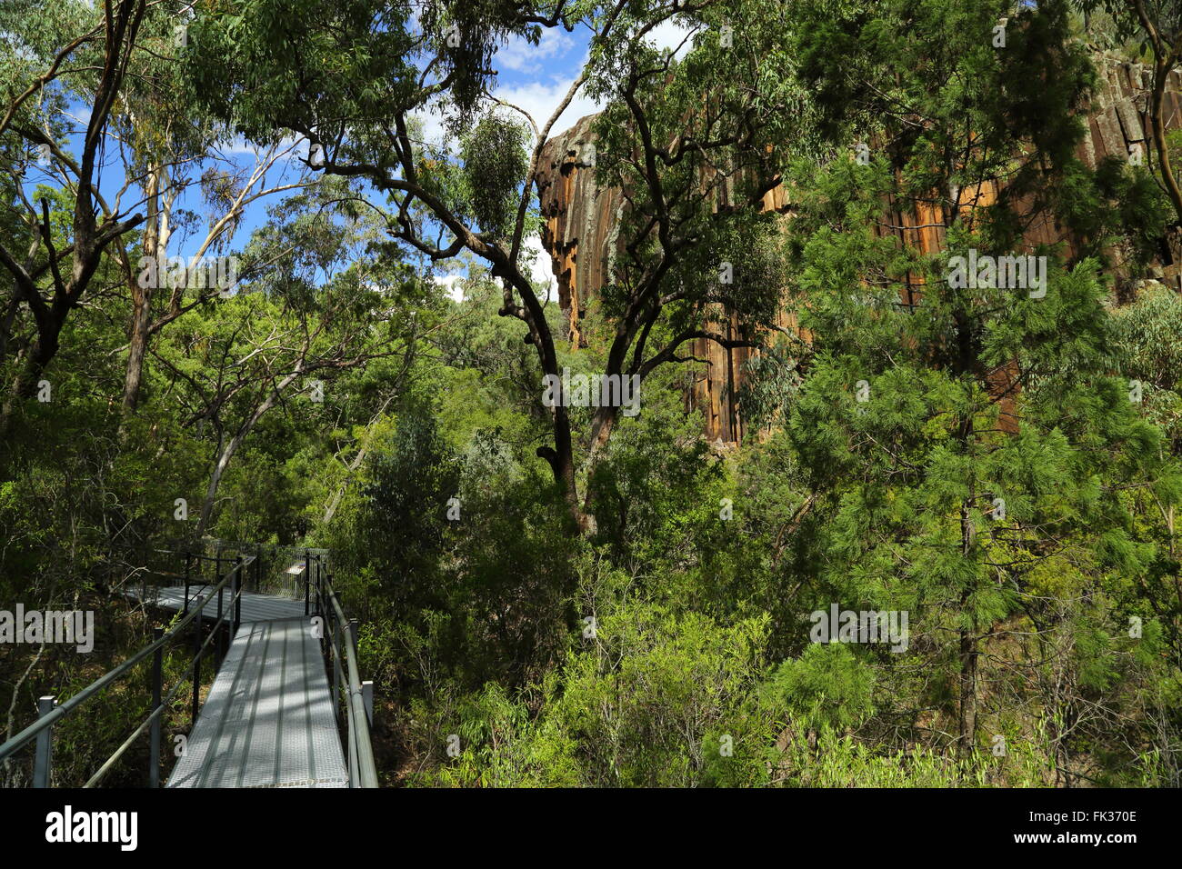 "Sawn Rocks" in Kaputar National Park near Narrabri, NSW, Australia ...