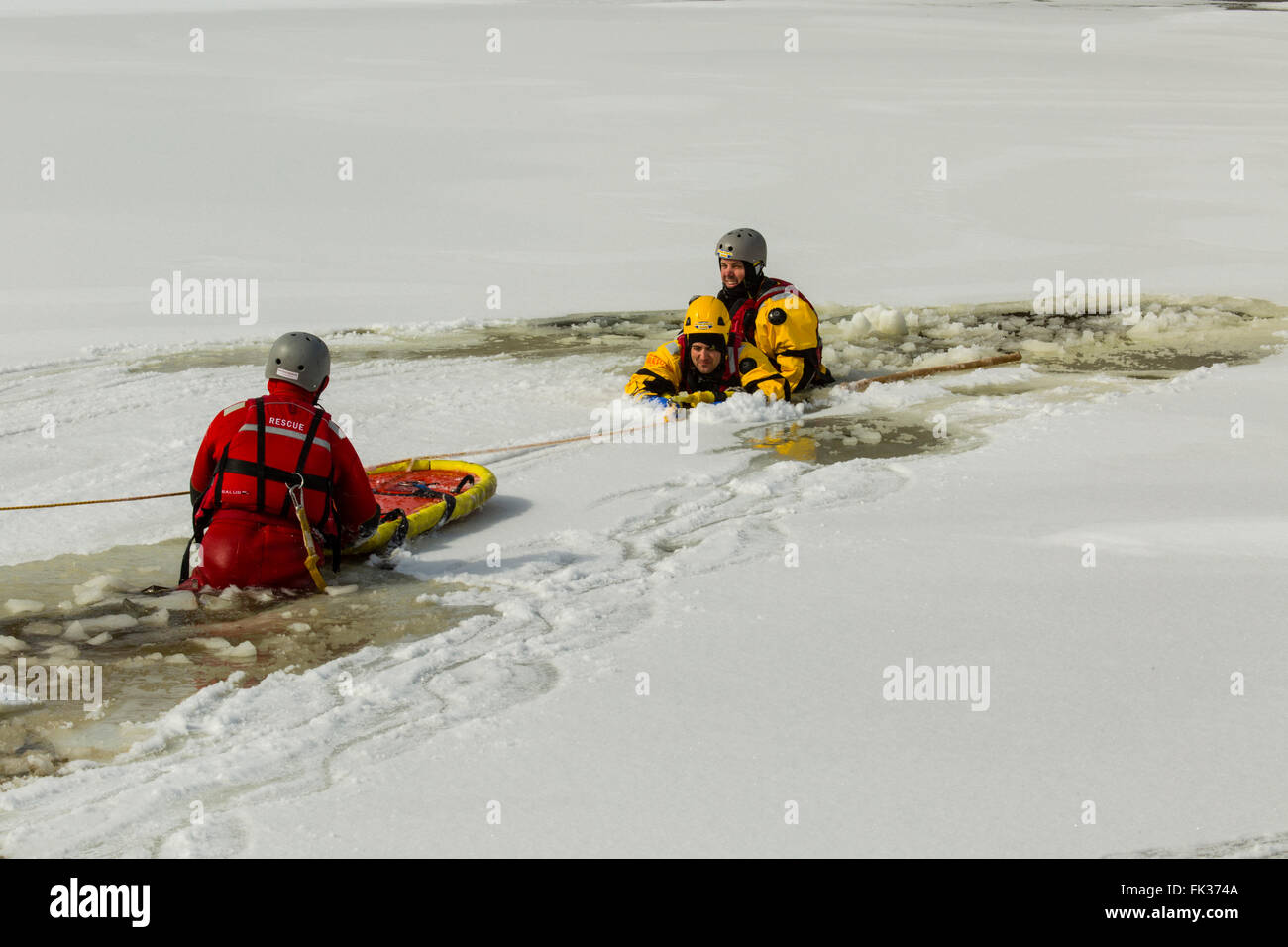 Cold Water Rescue Hand Signals