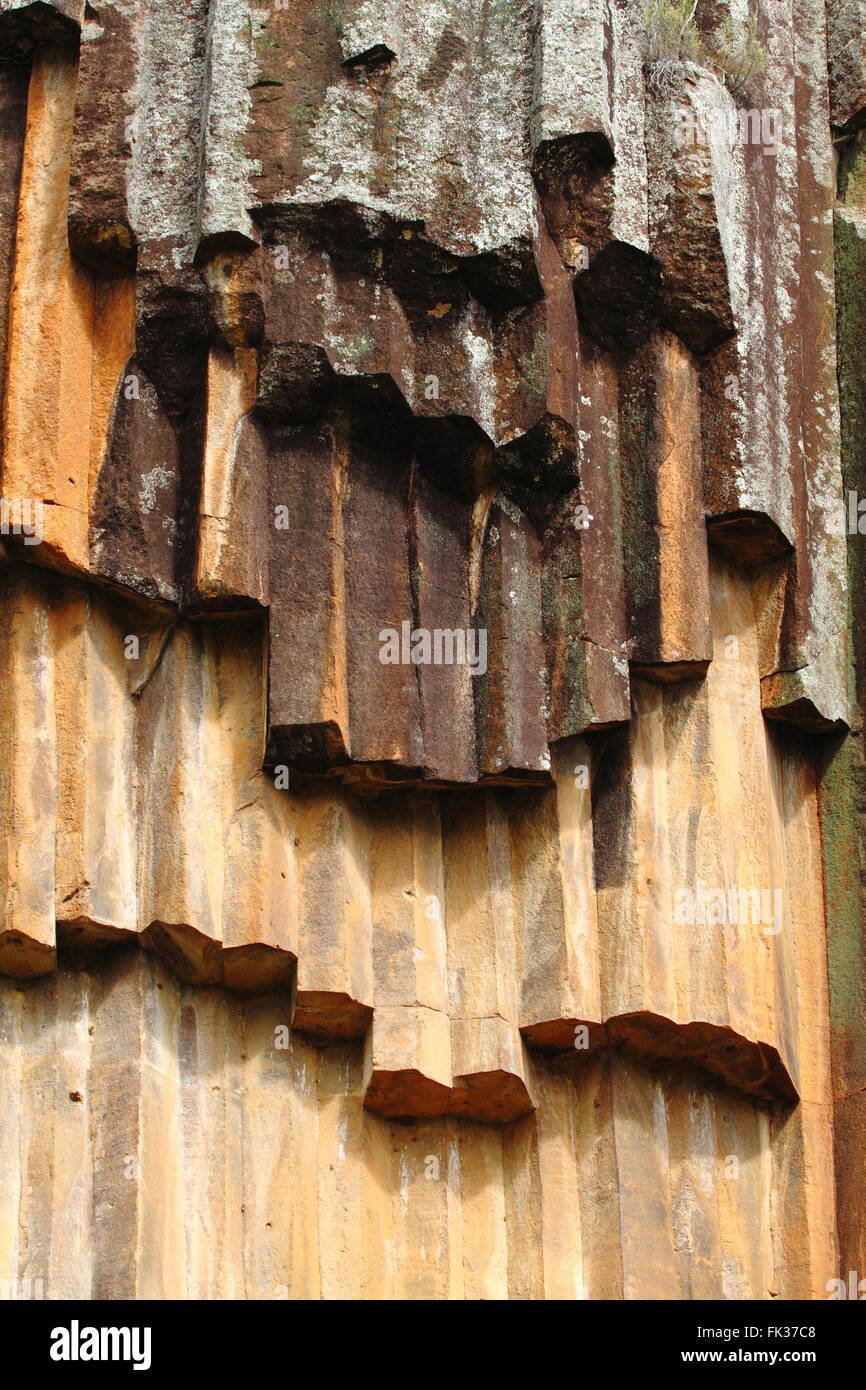 "Sawn Rocks" in Kaputar National Park near Narrabri, NSW, Australia ...