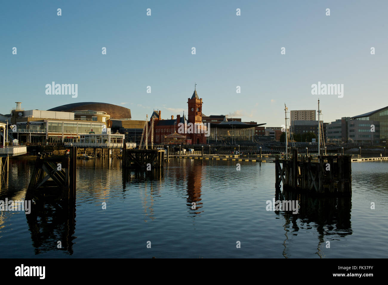 Pier Head Building which is now part of the Welsh Assembly Buildings ...