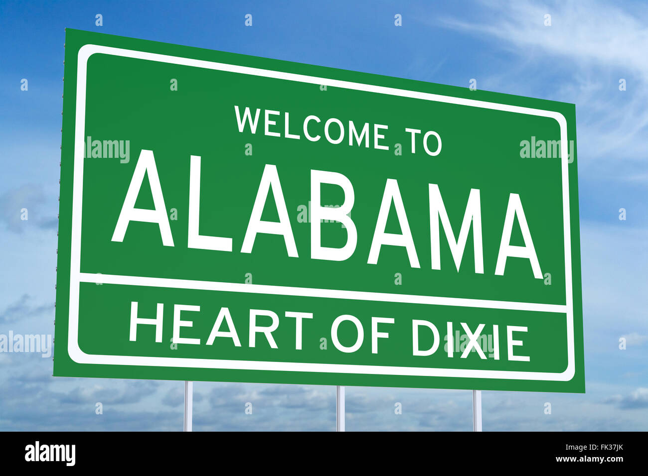 Welcome sign alabama hi-res stock photography and images - Alamy