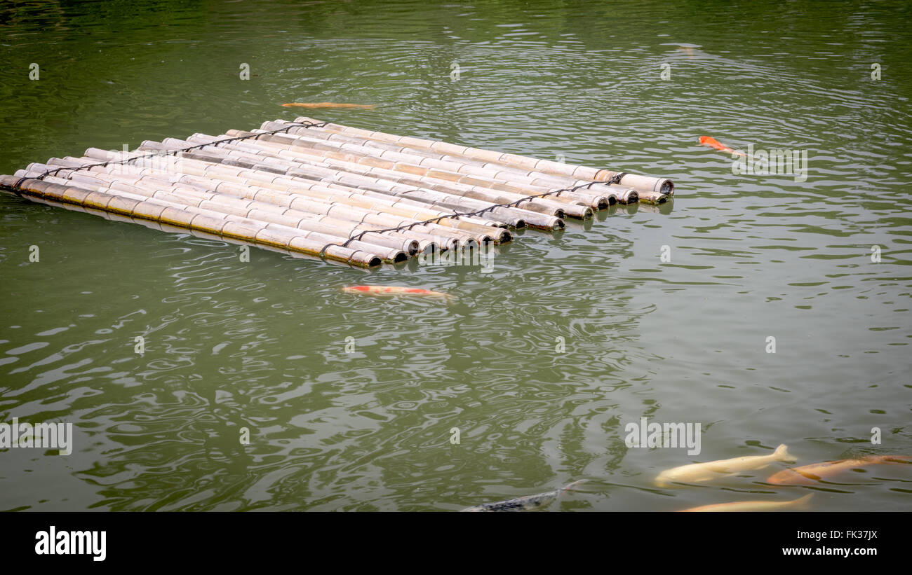 Bamboo pond japanese hi-res stock photography and images - Alamy