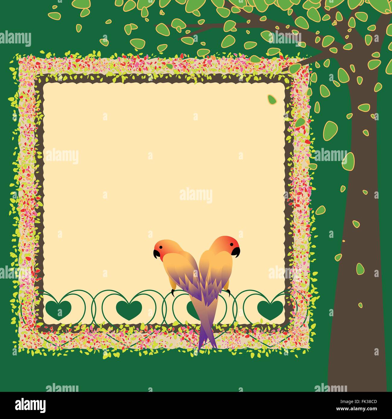 Window frame in yellow Stock Vector Images - Alamy