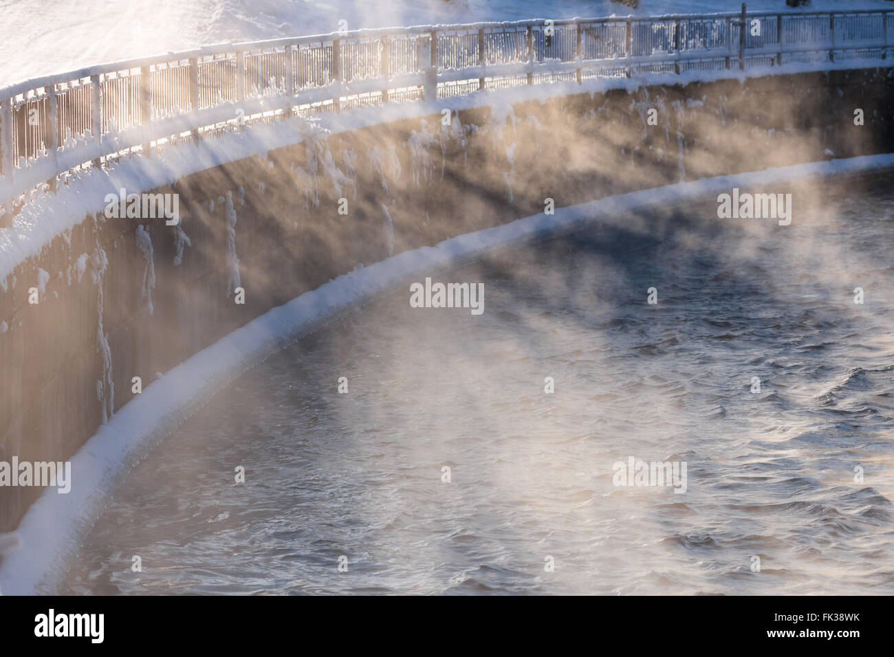 Snow water and vapor hi-res stock photography and images - Alamy
