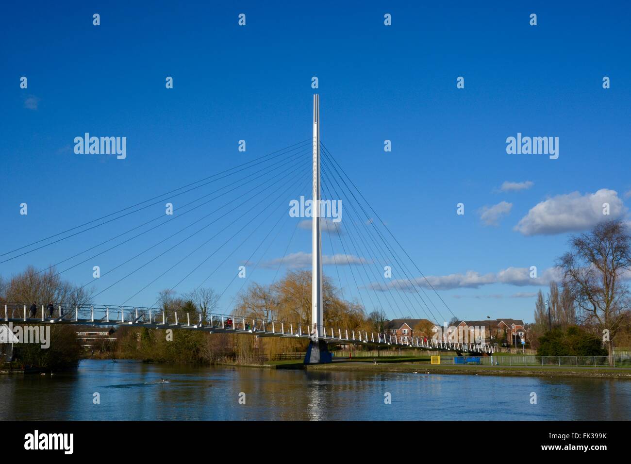 Christchurch Bridge, New Footbridge, River Themes, Reading, Berkshire ...