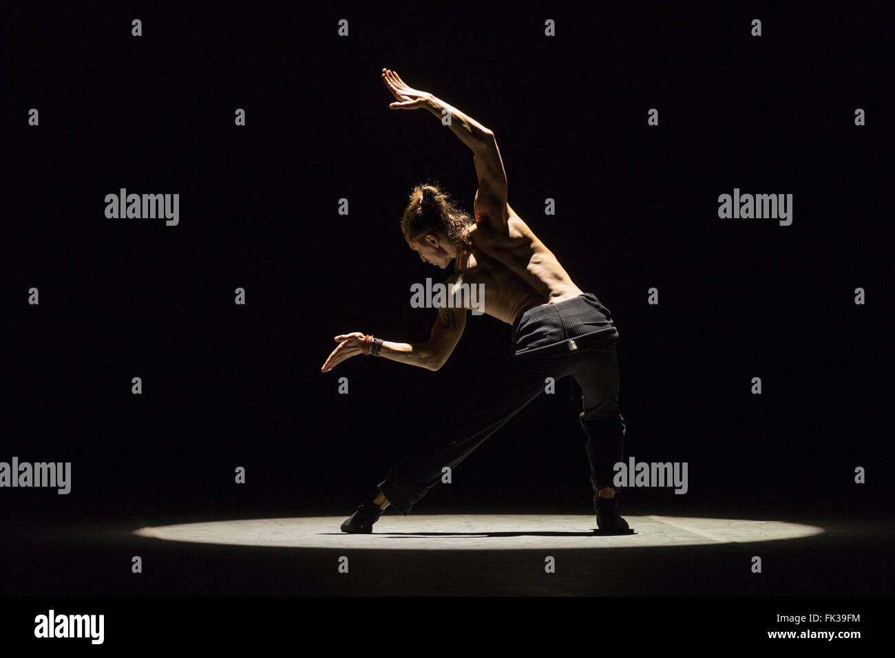 London, UK. 6 March 2016. Bolero by Ravel performed by Farukh Ruzimatov ...