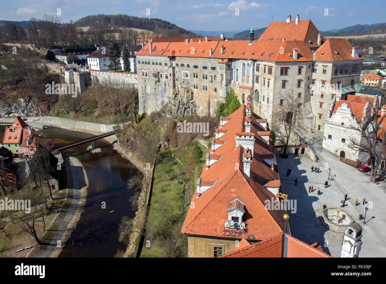 Krumlov castle hi-res stock photography and images - Alamy
