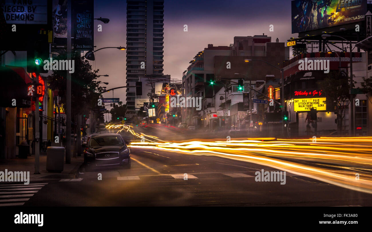 Sunset strip los angeles hi-res stock photography and images - Alamy