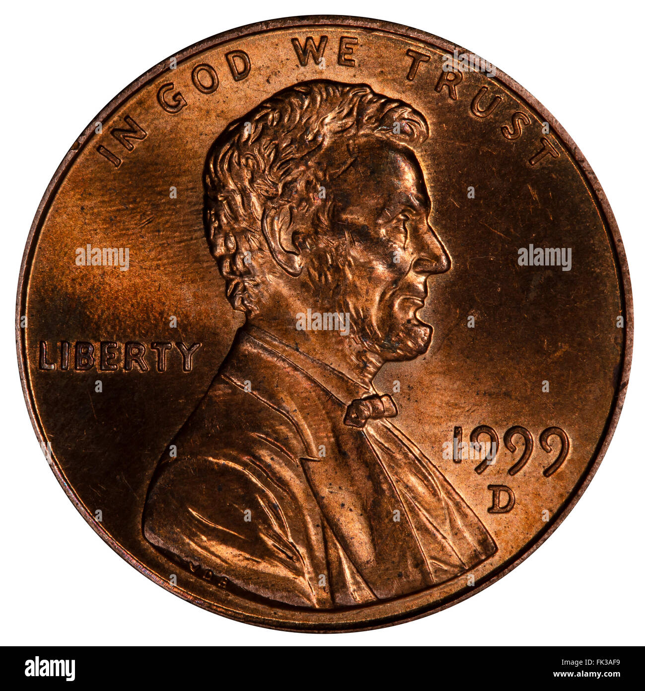 Usa 1 cent coin hi-res stock photography and images - Alamy