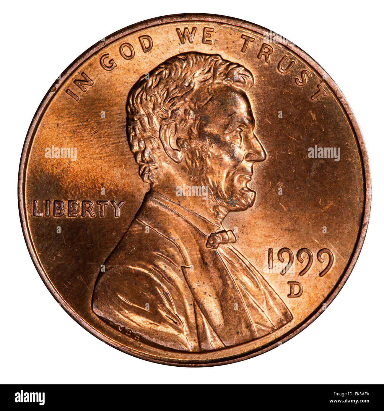 Usa 1 cent coin hi-res stock photography and images - Alamy