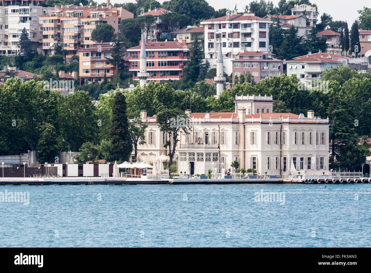 Bosphorus Istanbul Historical Buildings Stock Photo - Alamy