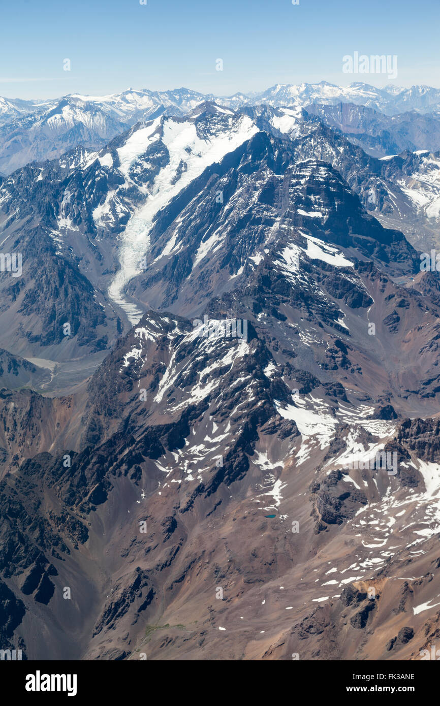 Cordillera de Los Andes Stock Photo - Alamy