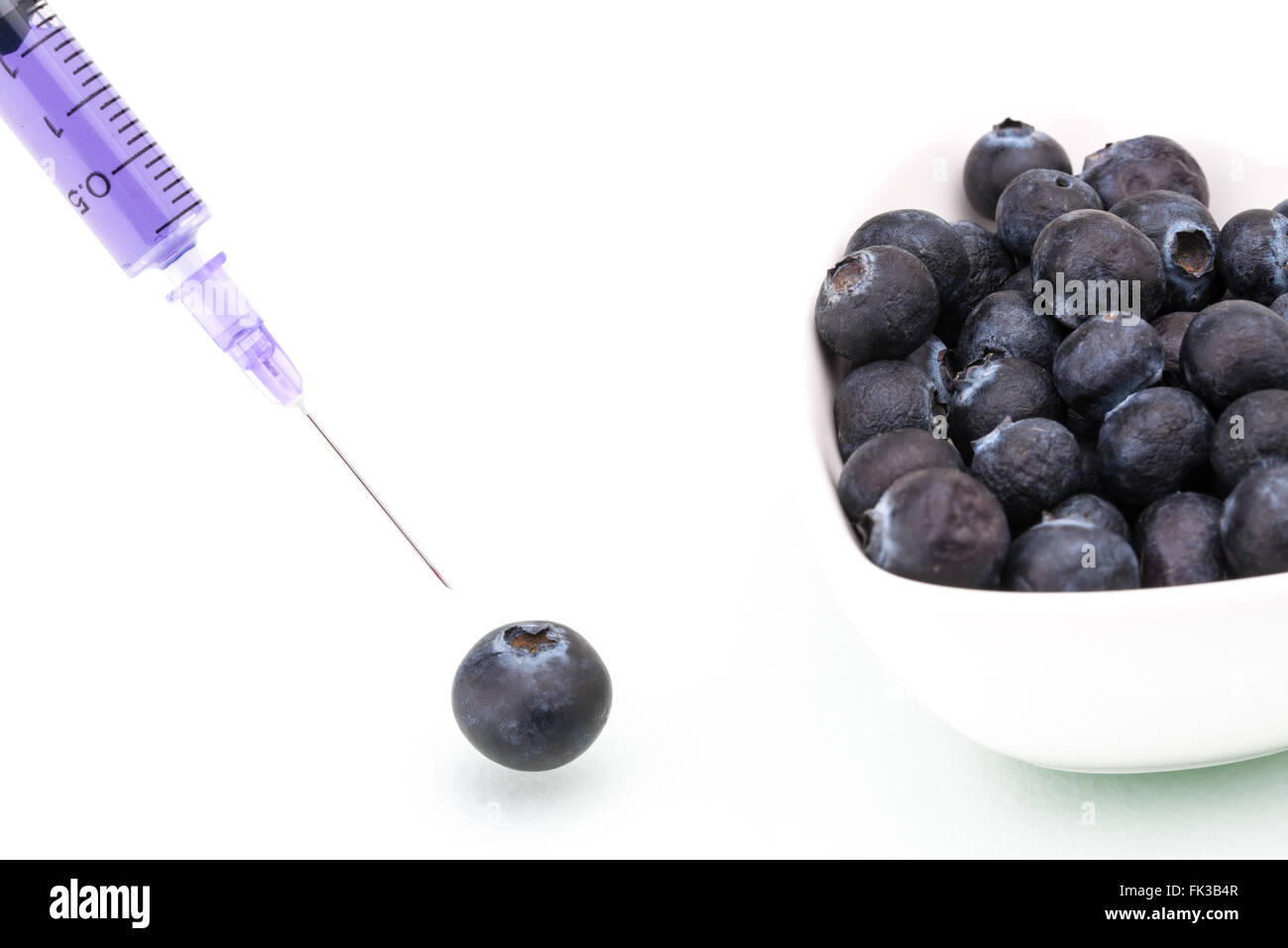 Genetic Modification, blueberry, fruit, modification, gene, needle ...