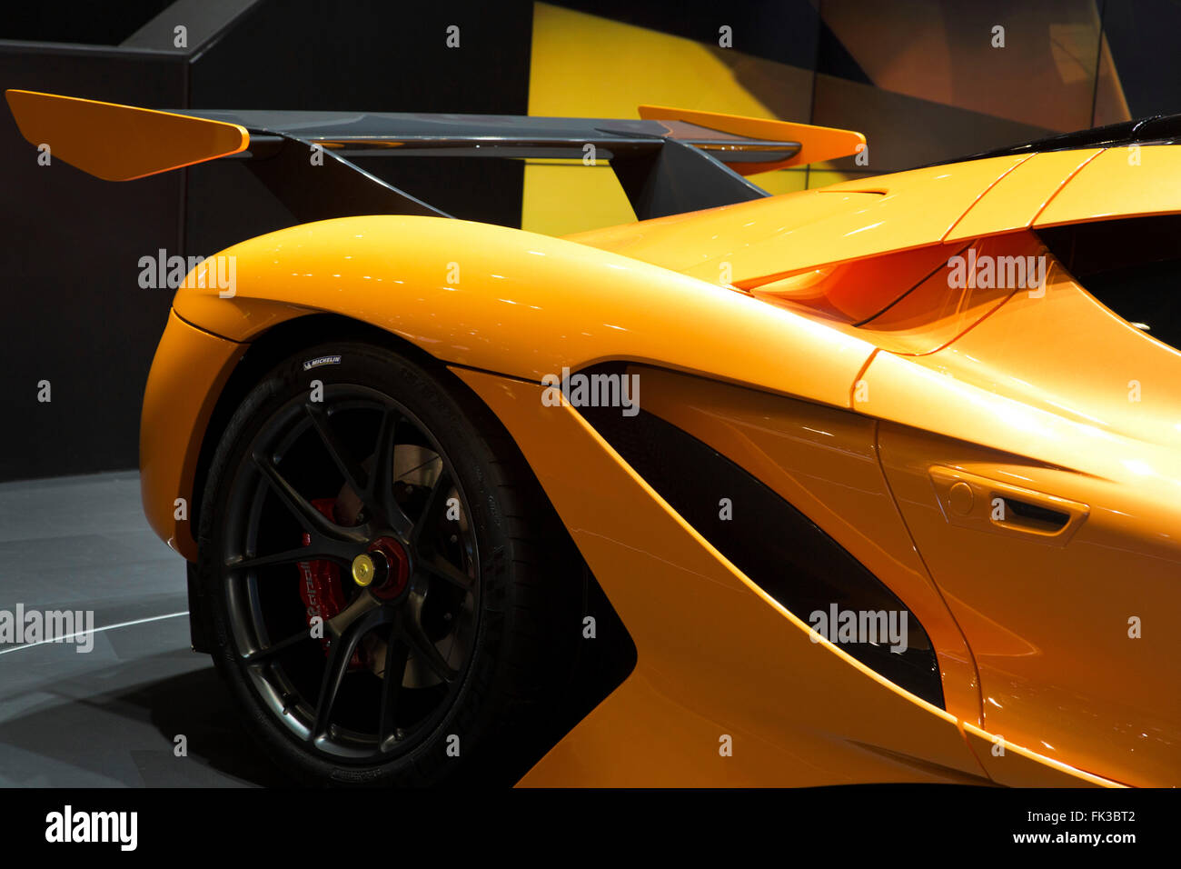 Apollo Arrow supercar at the Geneva Motor Show 2016 Stock Photo - Alamy