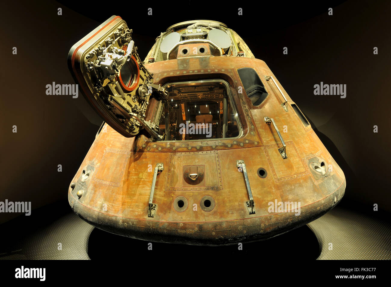 CAPE CANAVERAL, FL- DEC 28: Apollo 13 LEM capsule displayed at NASA ...