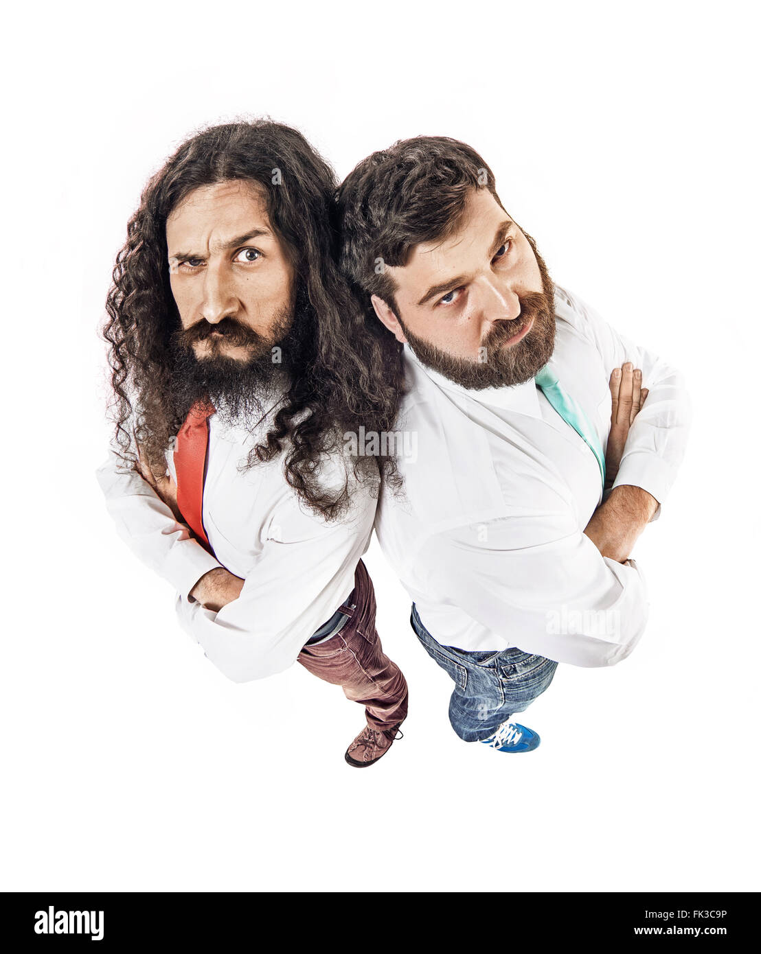 Two men posing hi-res stock photography and images - Alamy