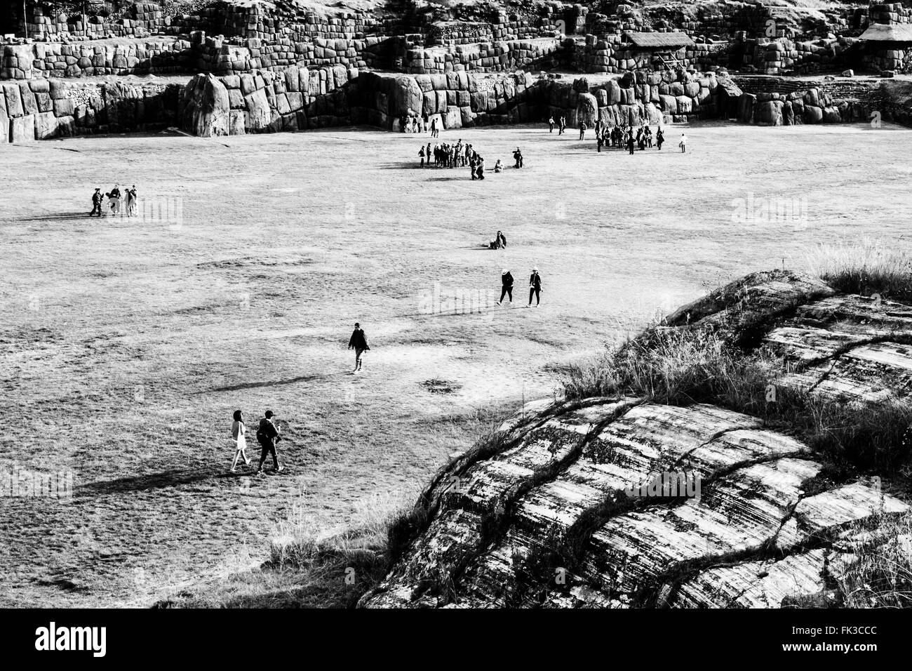 Saqsaywaman Inca Ruins, Peru Stock Photo - Alamy