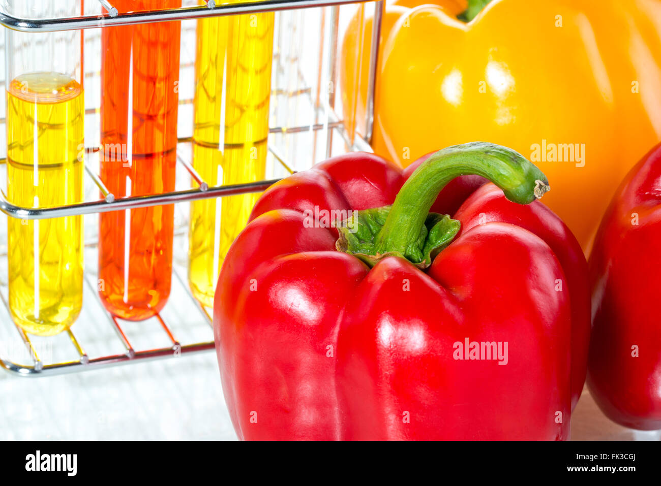 vegetable test, Pepper, Genetic Modification, Scientific Experiment ...