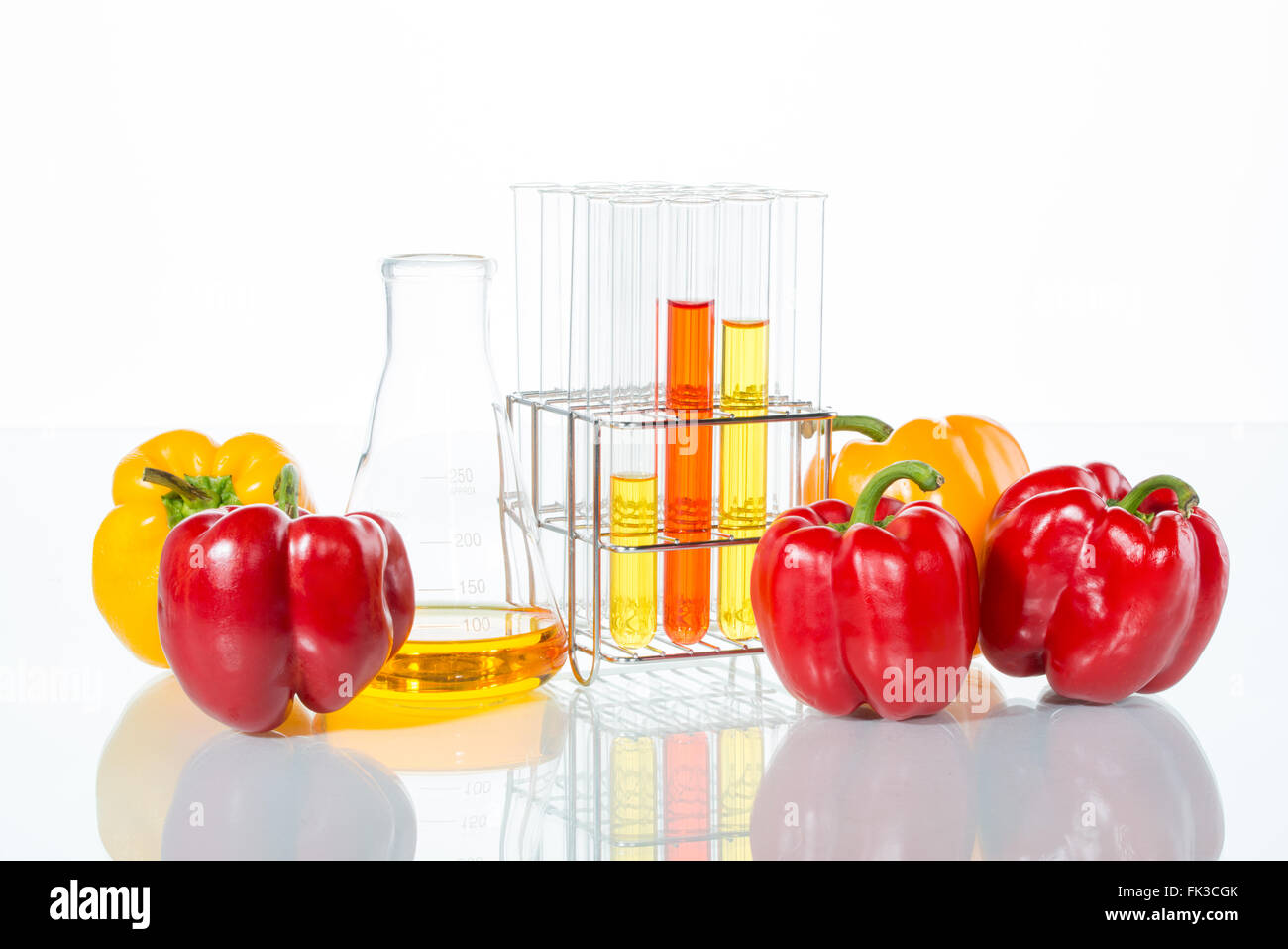 vegetable test, Pepper, Genetic Modification, Scientific Experiment ...