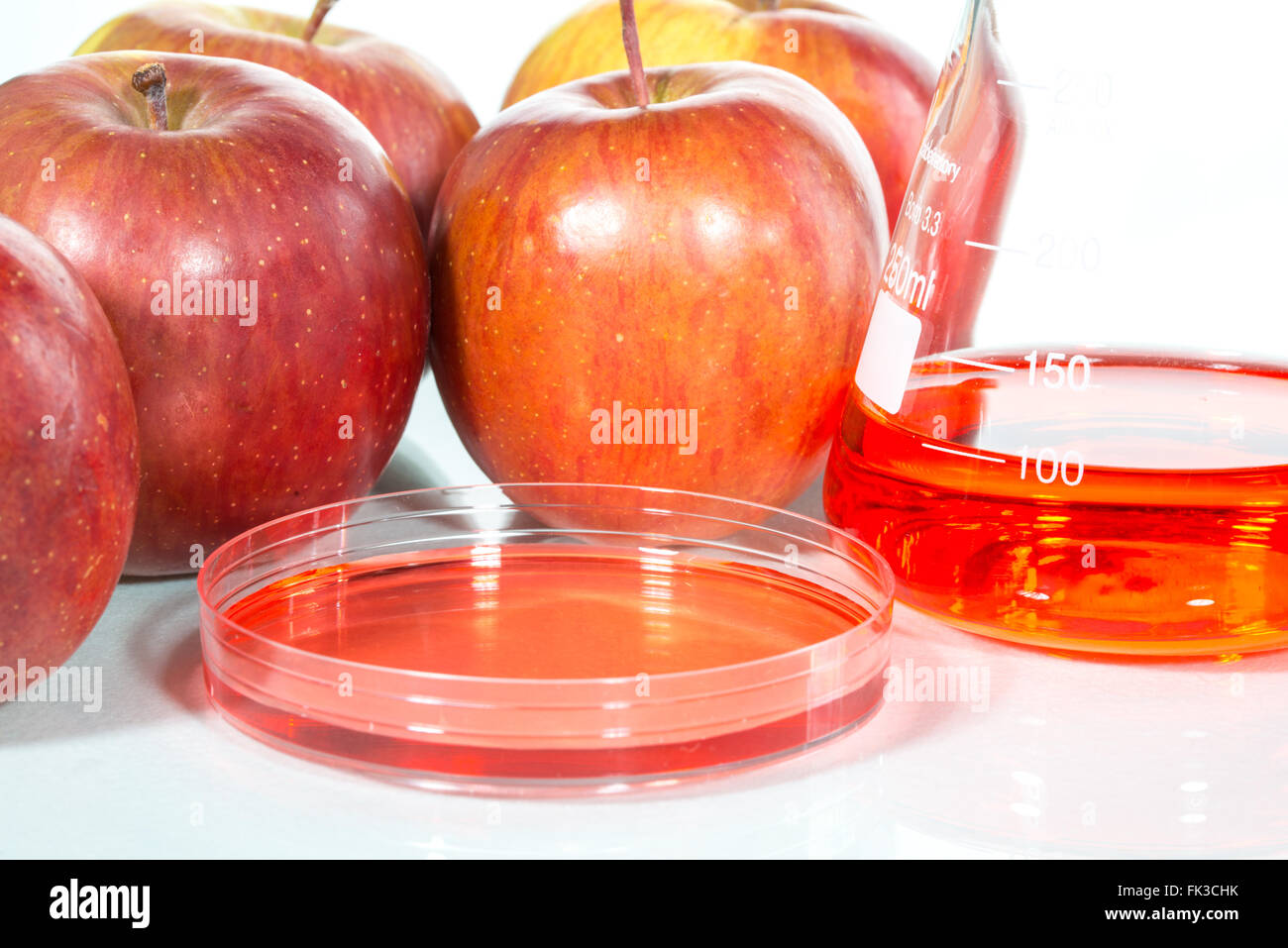 vegetable test, apple, Genetic Modification, Scientific Experiment ...