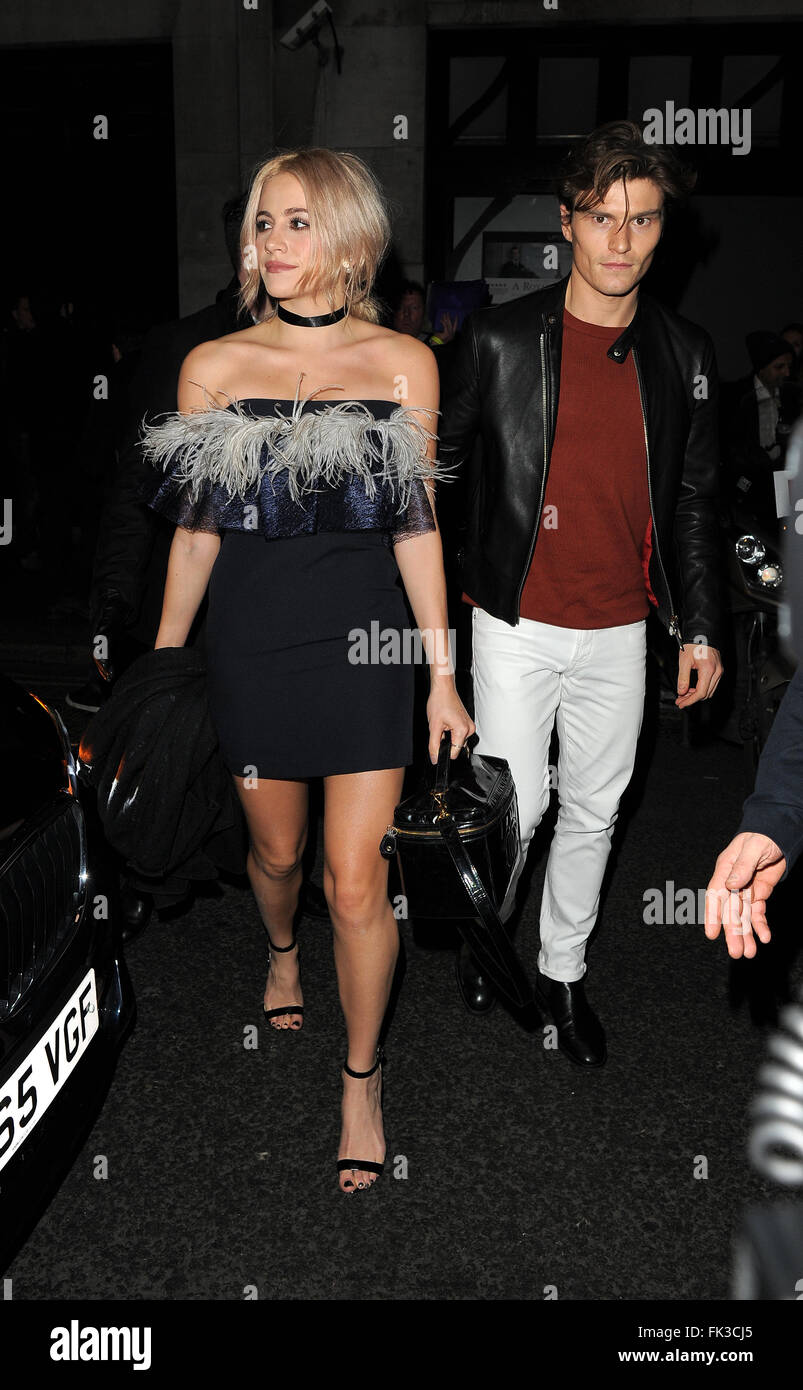 Celebrities attend InStyle EE Rising Star Award - BAFTAs party at 100 ...