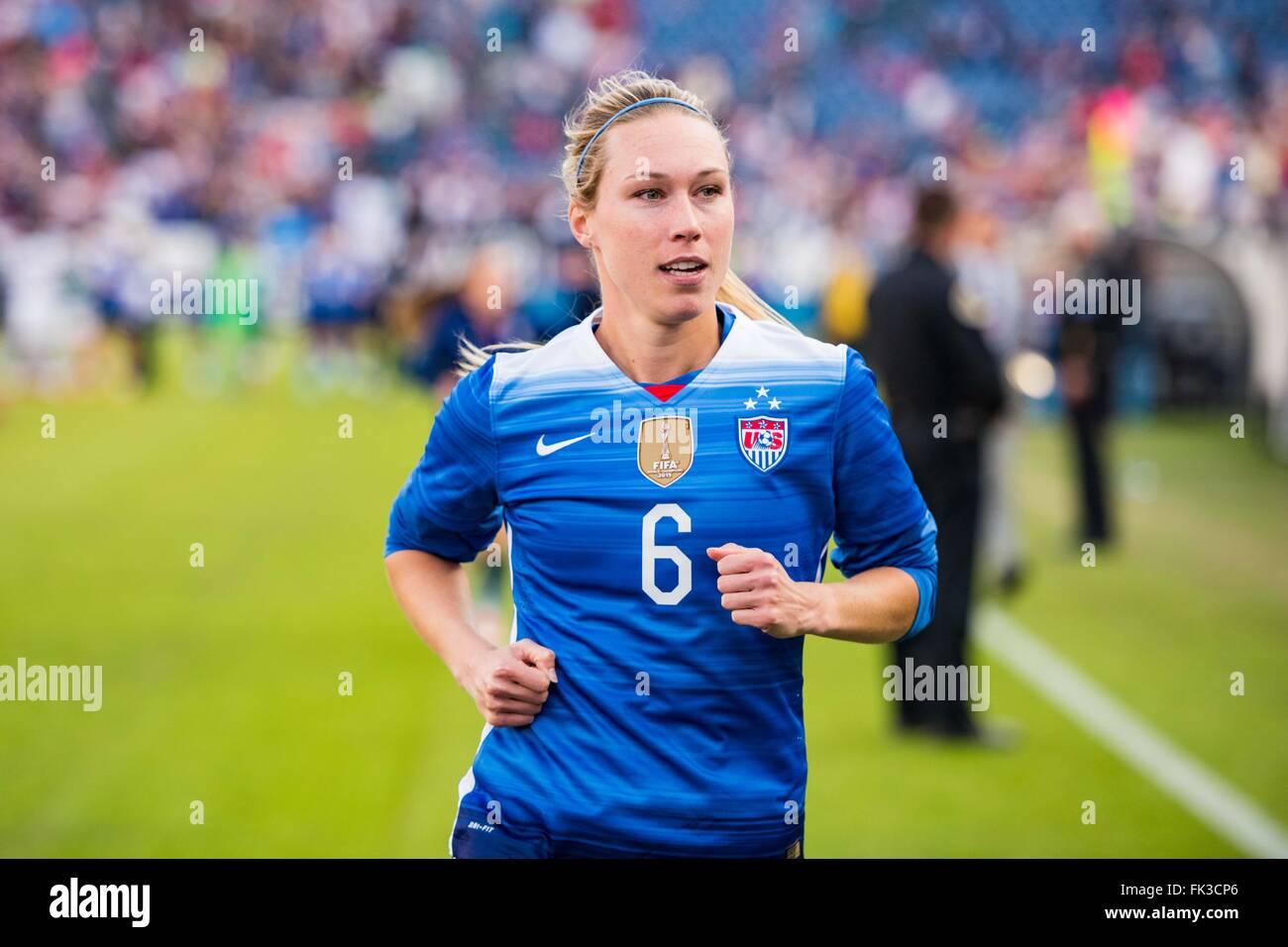 Nashville, Tennessee, USA. 06th Mar, 2016. United States DF Whitney ...