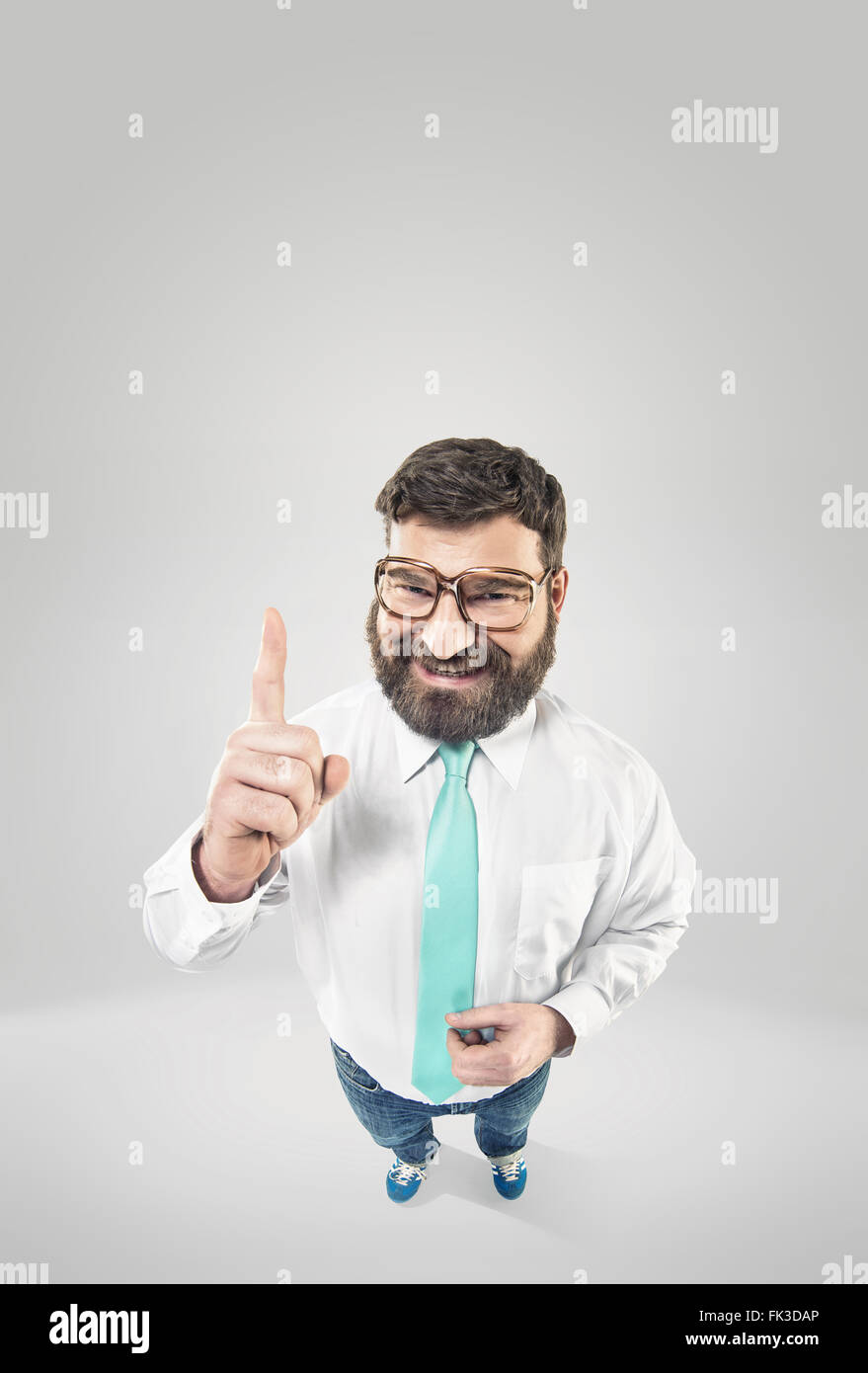 Intelligent clever man hi-res stock photography and images - Alamy