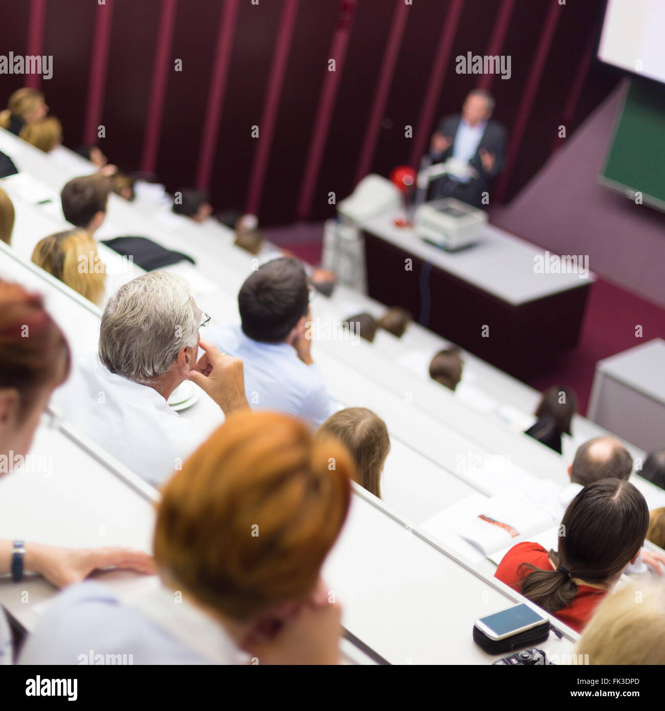 Lecture at university Stock Photo - Alamy