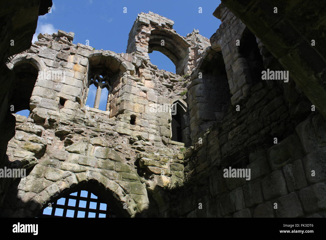 Historic abbey ruins in England Stock Photo - Alamy
