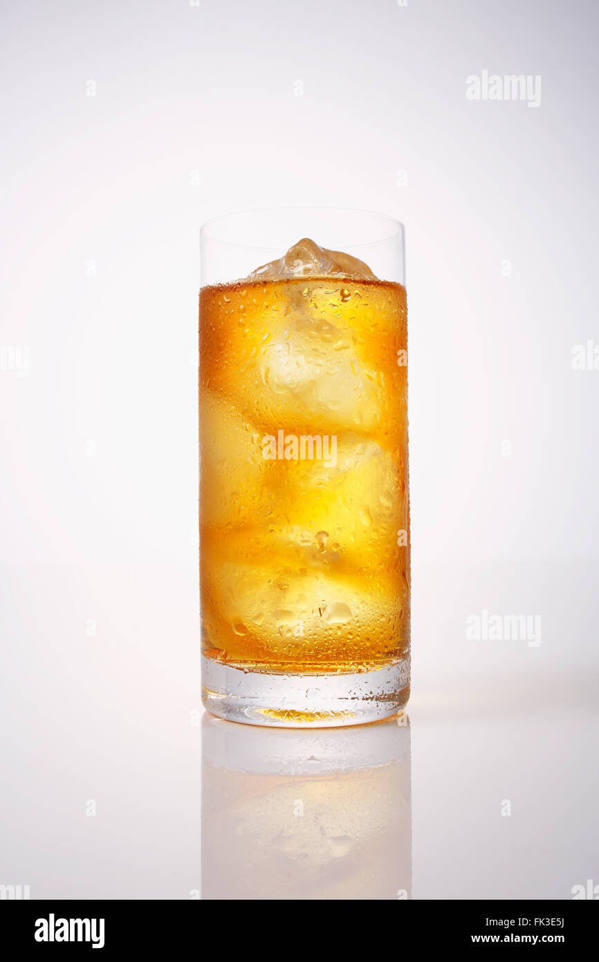 Brown glass iced tea hi-res stock photography and images - Alamy