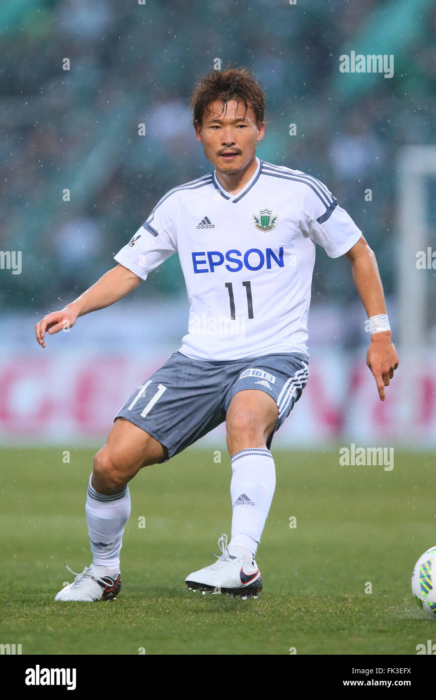 NHK Spring Mitsuzawa Football Stadium, Kanagawa, Japan. 6th Mar, 2016. Kohei Kiyama (Yamaga ...