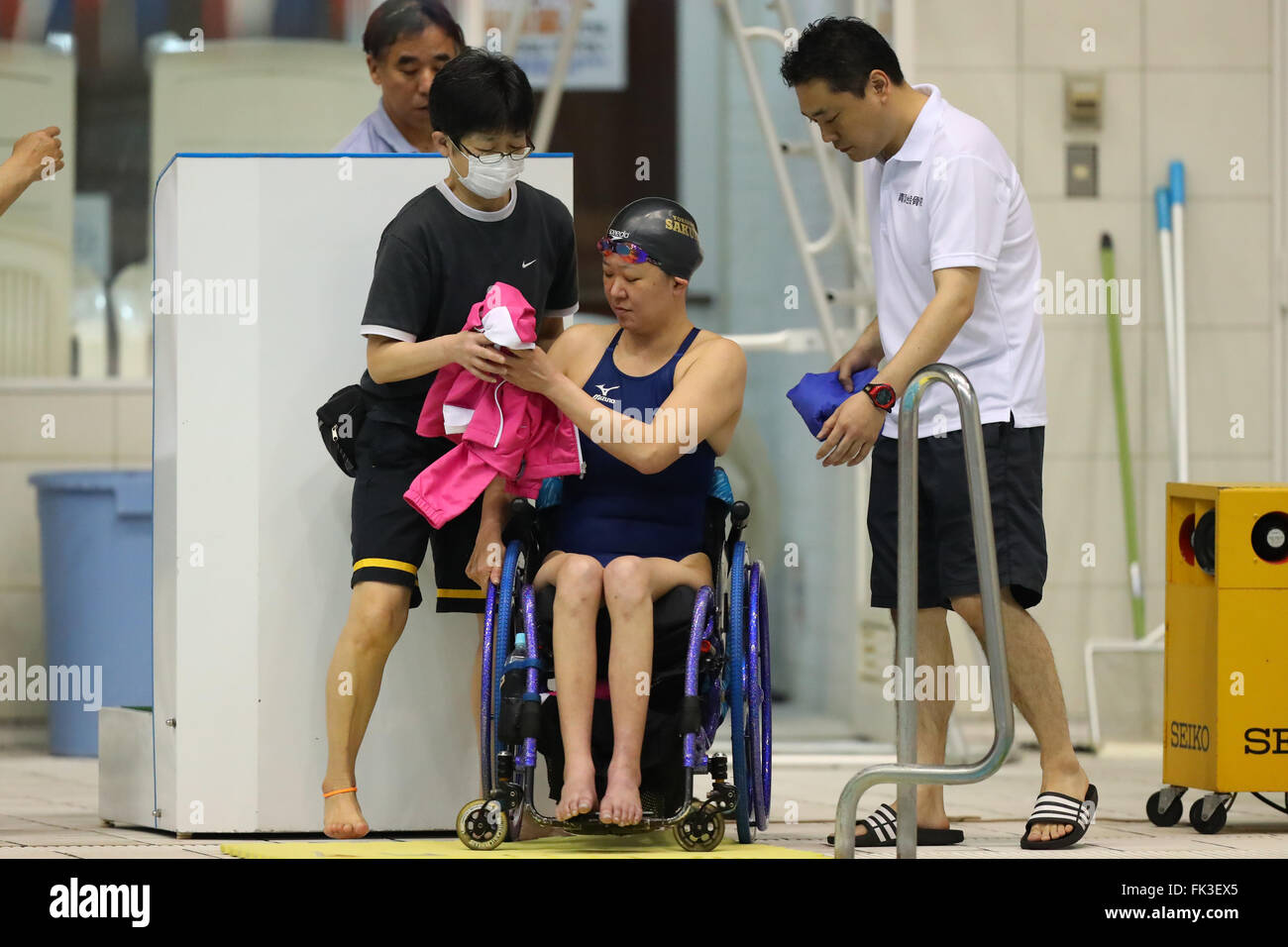 Fuji city, Shizuoka, Japan. 6th Mar, 2016. Mayumi Narita Swimming ...