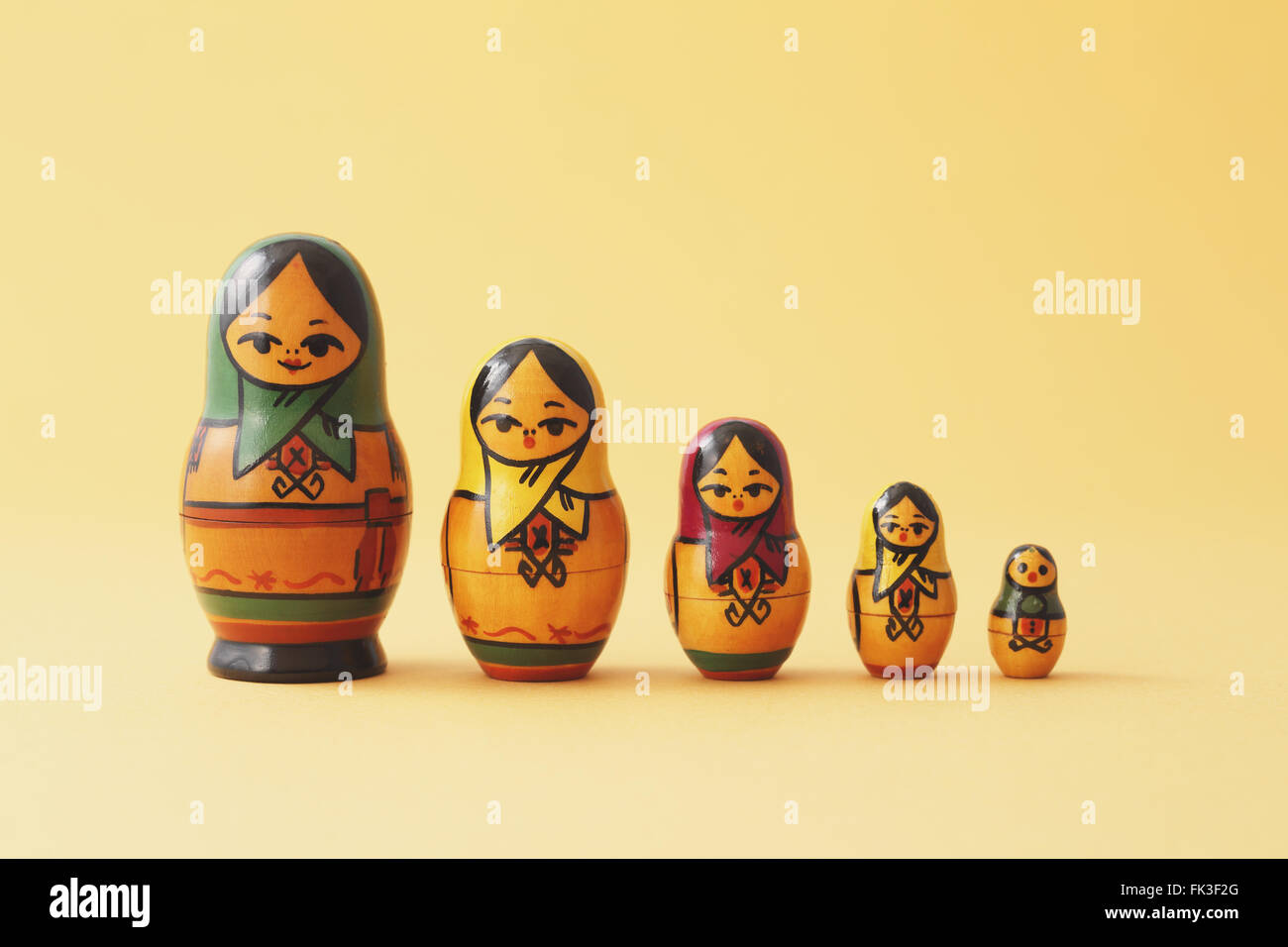Matryoshka line art hi-res stock photography and images - Alamy