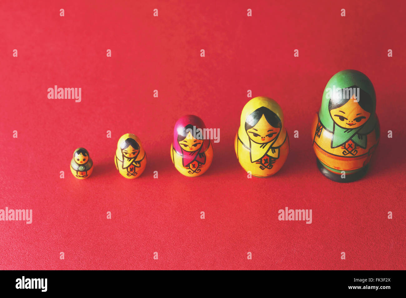 Matryoshka line art hi-res stock photography and images - Alamy