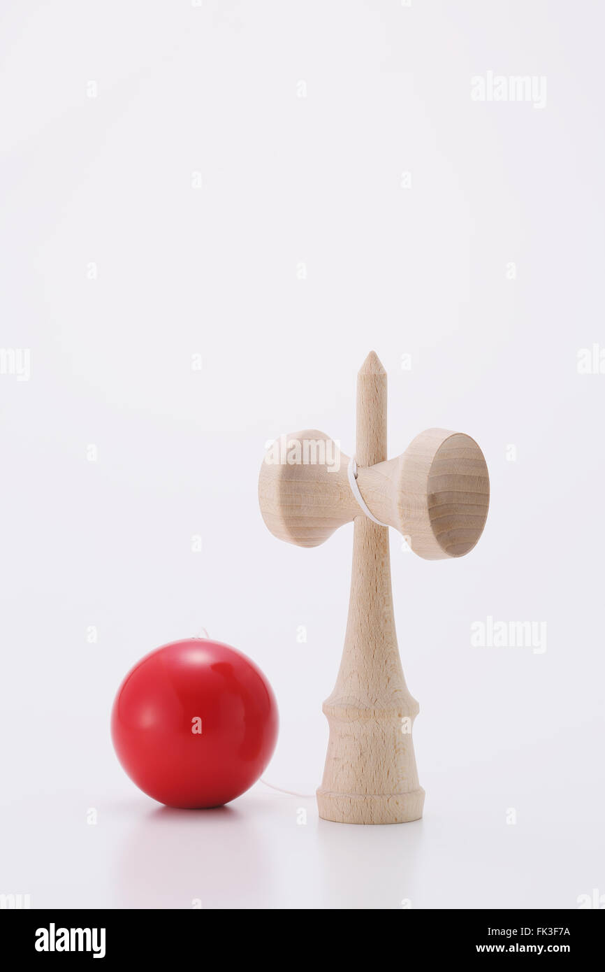 Japanese traditional Kendama game Stock Photo - Alamy