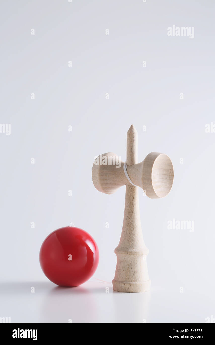 Japanese traditional Kendama game Stock Photo - Alamy