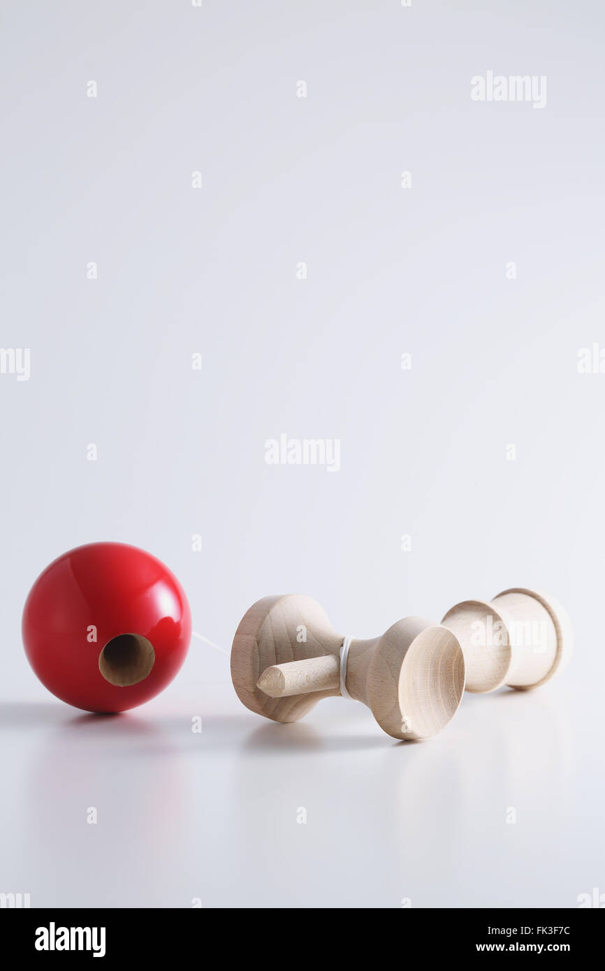 Japanese traditional Kendama game Stock Photo - Alamy