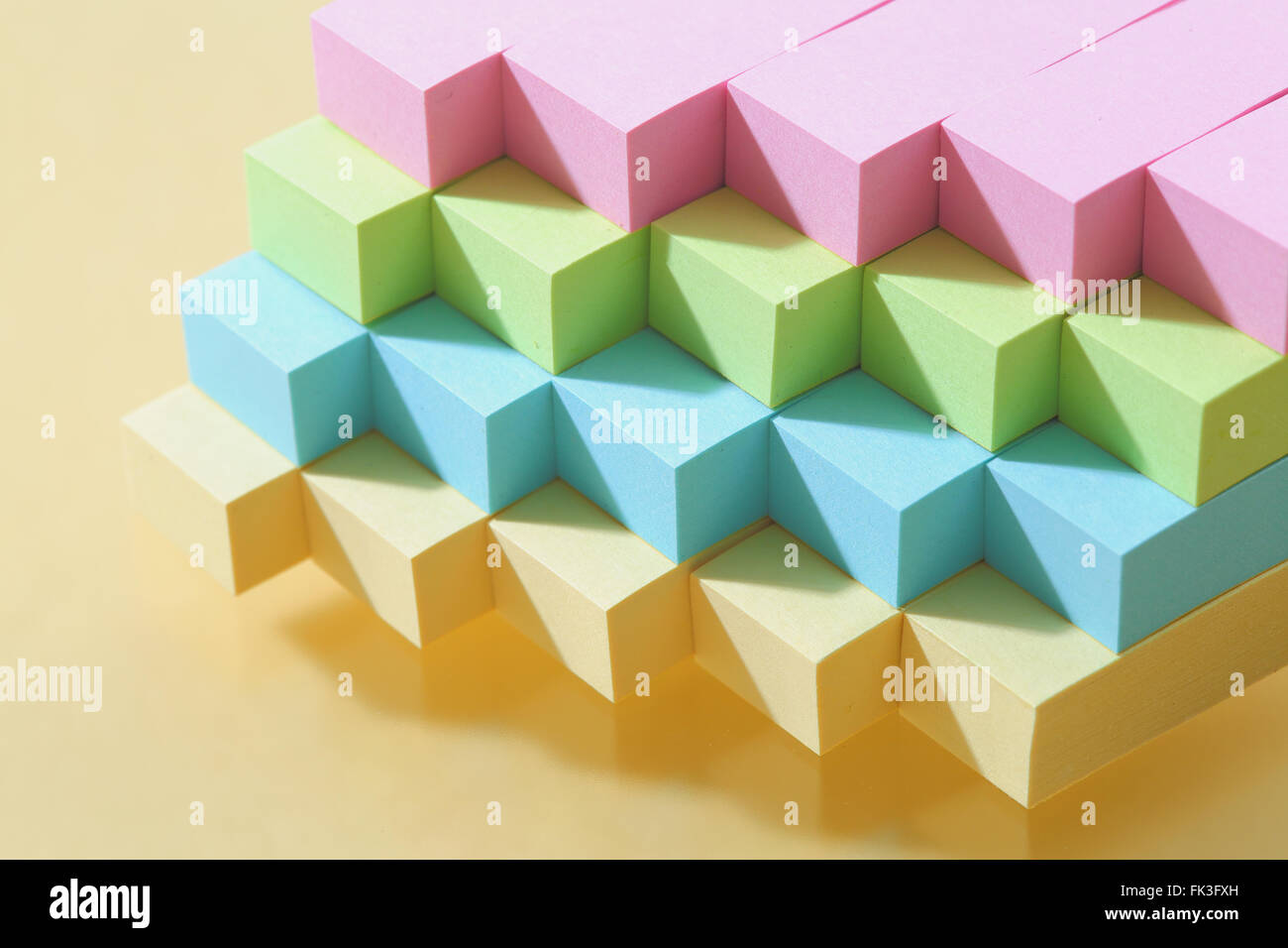 Group yellow sticky notes hi-res stock photography and images - Alamy