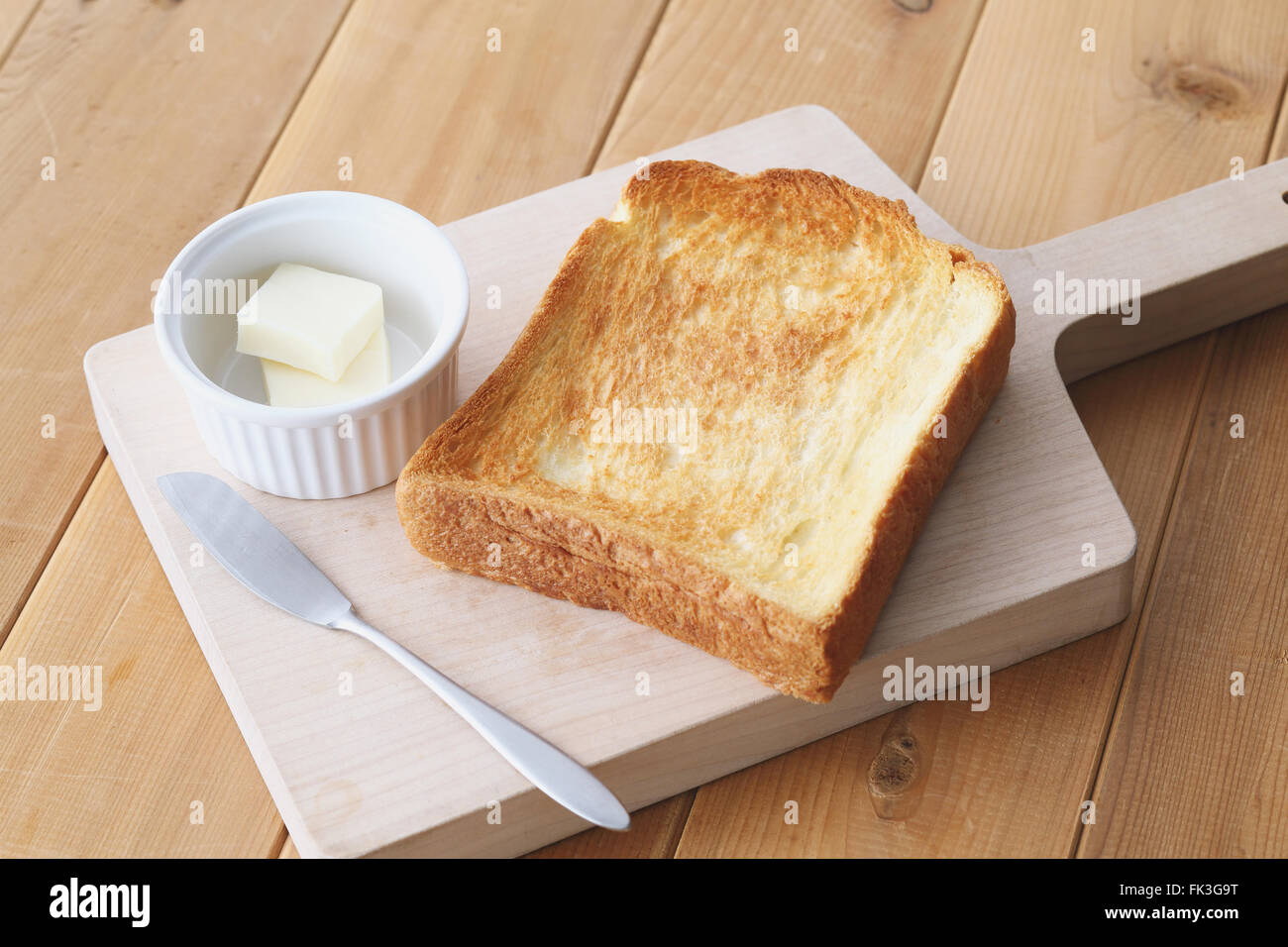 Bread and butter Stock Photo - Alamy