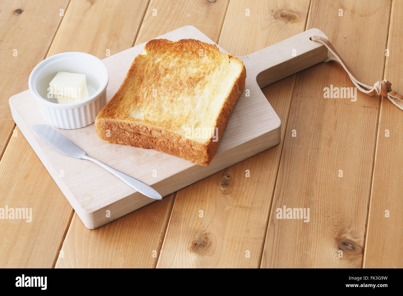 Bread and butter Stock Photo - Alamy