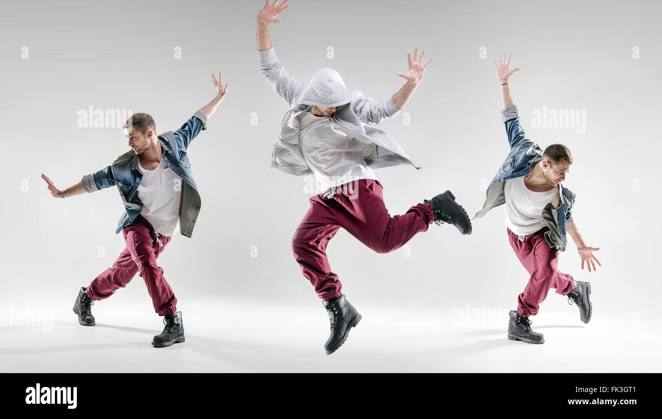 Portrait of a talented dancing man Stock Photo - Alamy