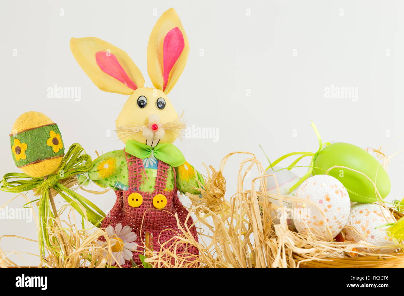 Beautiful bunny easter eggs hi-res stock photography and images - Alamy