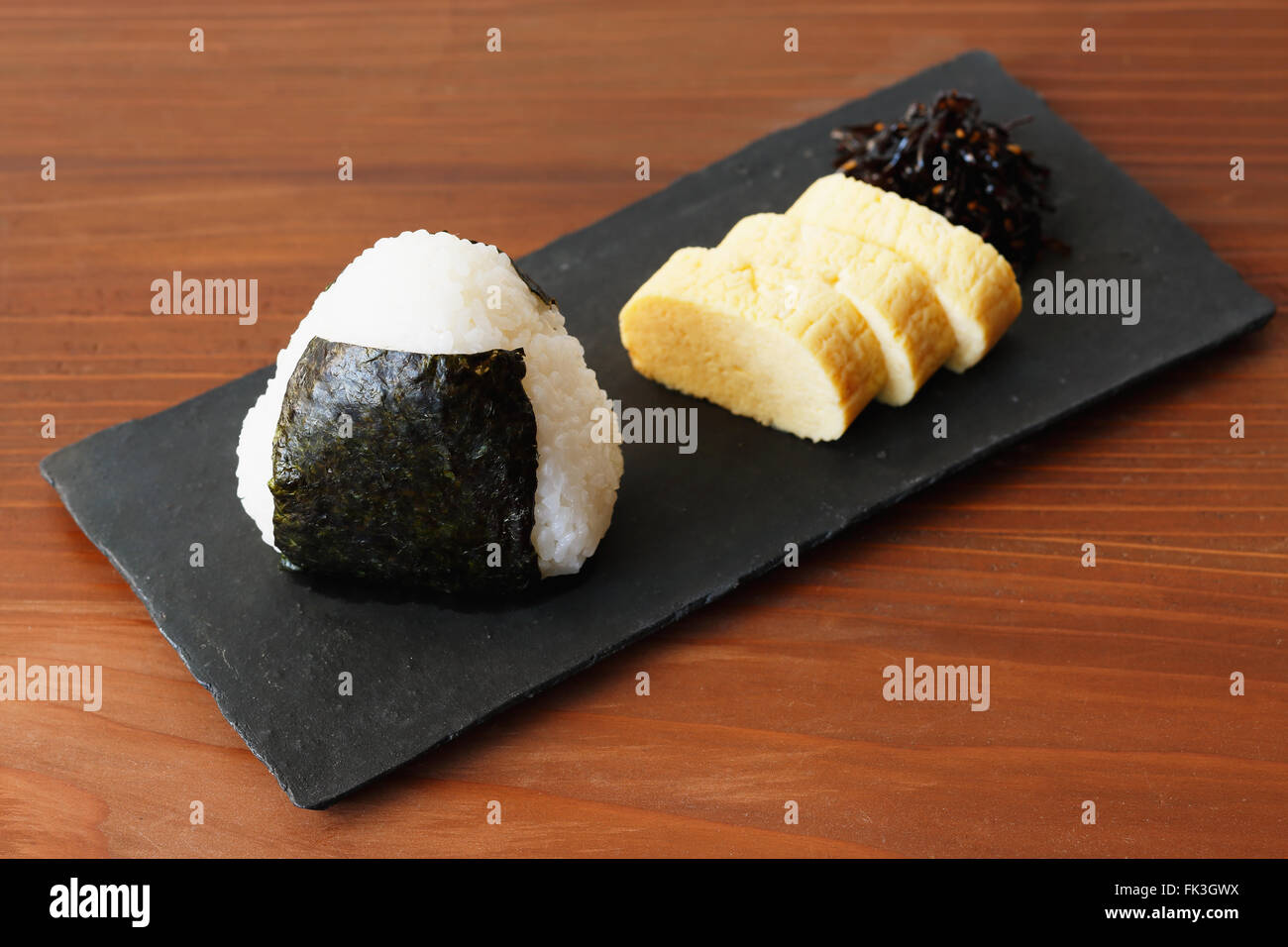 Egg onigiri hi-res stock photography and images - Alamy